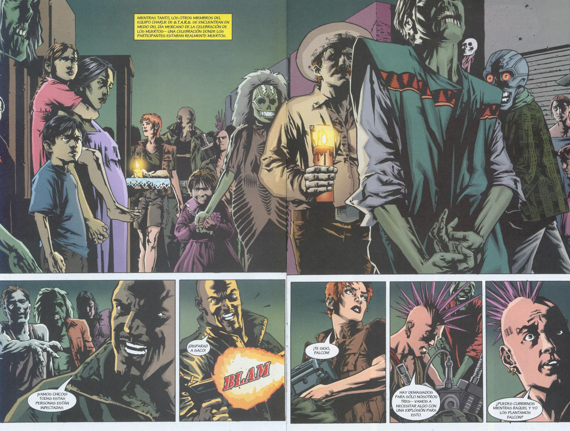Resident Evil FIRE and ICE Comics #2 - Resident Evil Center