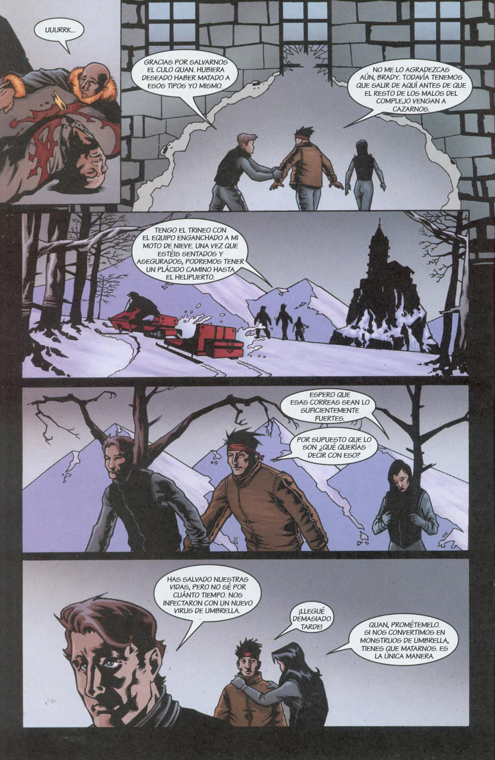 Resident Evil FIRE and ICE Comics #4 - Resident Evil Center