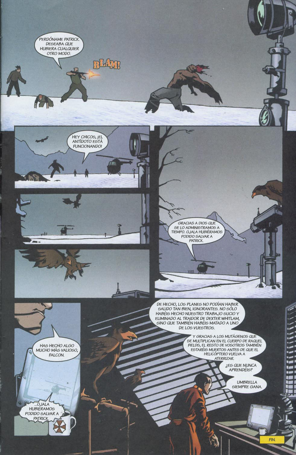 Resident Evil FIRE and ICE Comics #4 - Resident Evil Center